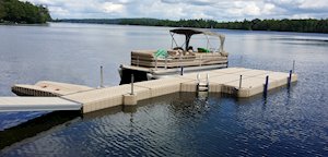 PWC Docks: Floating Dock for Jet Ski and PWC Lift | PolyDock Products