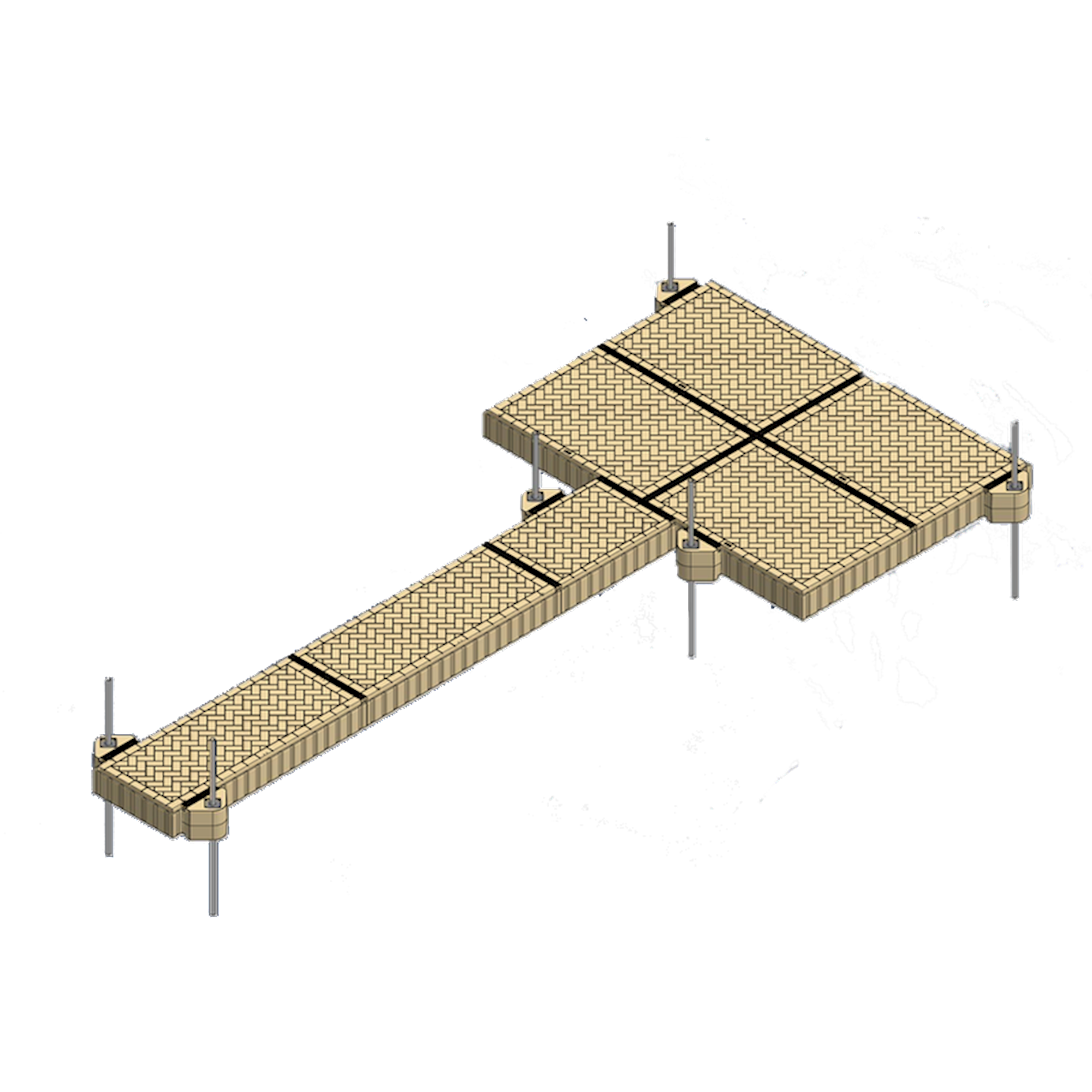 Floating Docks: High-Quality Polyethylene Floating Boat Dock | PolyDock