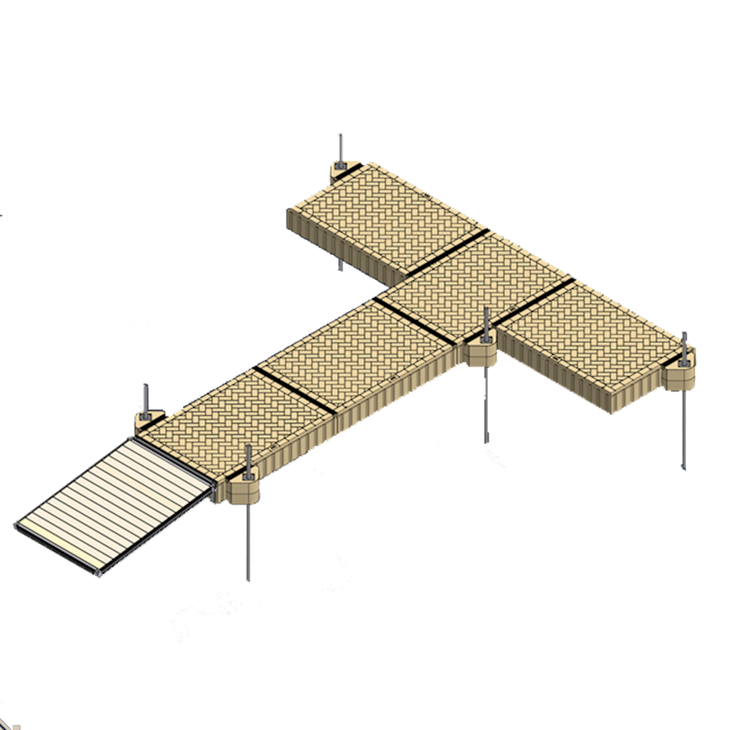 Floating Docks: High-Quality Polyethylene Floating Boat Dock | PolyDock