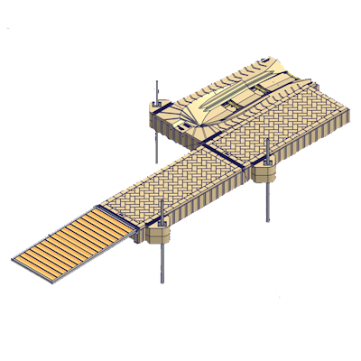Floating Docks: High-Quality Polyethylene Floating Boat Dock | PolyDock